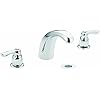 Moen 8924 Commercial M-Bition Widespread Lavatory Faucet with Grid ...