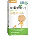 Amazon.com: Wellements Organic Baby Tooth Oil for Teething, Free from ...