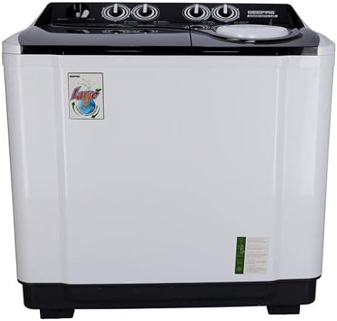 Geepas 15 KG Twin Tub Semi-Automatic Washing Machine- GSWM18012| Fully ...
