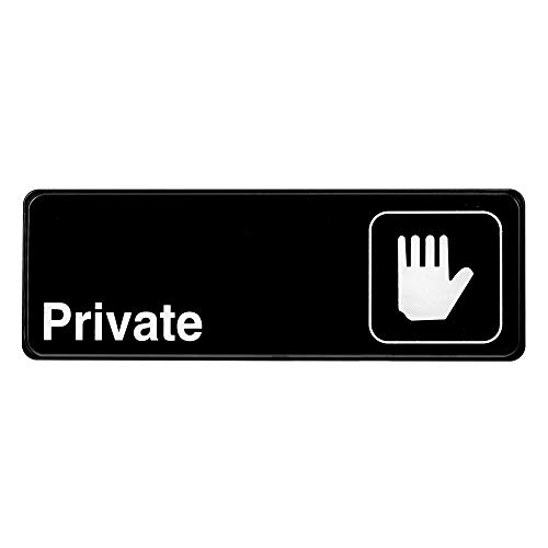Alpine Industries Private Sign - Indoor & Outdoor Self Adhesive No ...