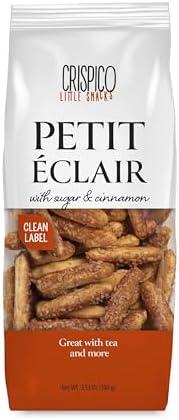 سعر Crispico Mini Éclair Snacks with Cinnamon and Sugar 125 g فى ...
