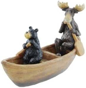 Amazon.com: Bear & Moose Canoeing Figure, 6-inch : Home & Kitchen