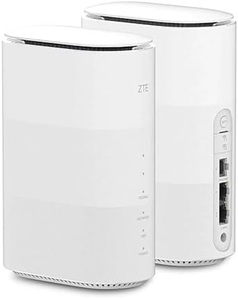 ZTE MC801A 5G CPE Router, Wi-Fi 6 802.11ax, Dual Band 2.4 GHz 5 GHz, up ...