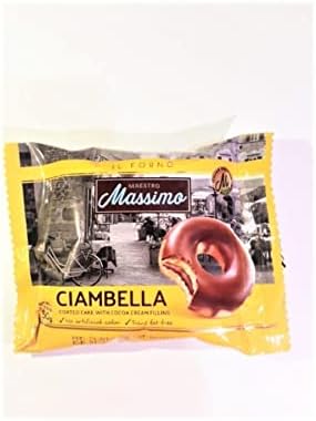 Massimo Ciambella Coated Cake with Cocoa Cream Filling 24*45g price in ...