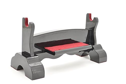 Handmade Sword - Black Piano Lacquered Wood, Single Tier Deluxe Table ...