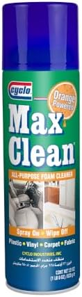 Cyclo® Max Clean All-Purpose Foam Cleaner - Orange Powered, 18oz Spray ...