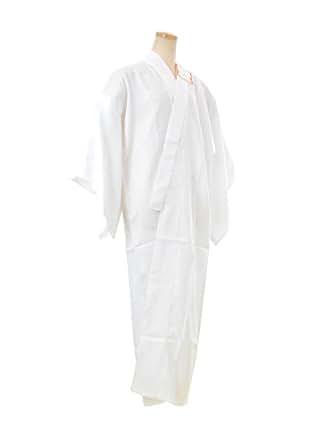 Amazon.com: Washable White Naga-Juban Under-Kimono Wear, Wide Front ...