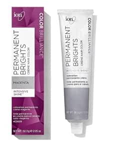 Amazon.com : Ion Permanent Brights Creme Hair Color Magenta Magenta ...