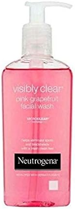 Neutrogena Visibly Clear Pink Grapefruit Facial Wash, 200ml: Amazon.co ...