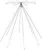 Tram 1410 Scanner 25MHz–1,300MHz VHF/UHF Super Discone Base Antenna in ...