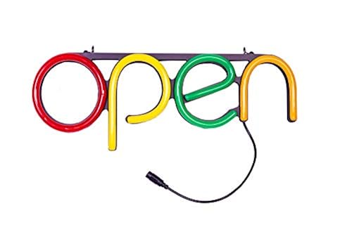 LED Neon Open Sign Light. Perfect to Advertise Storefront, Business ...