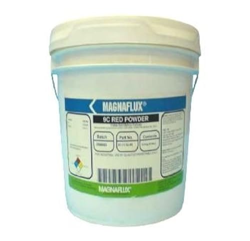 Magnaflux Magnavis Dry Method Non-Fluorescent Magnetic Powders, #8A Red ...