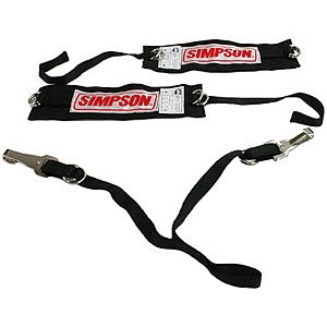 Amazon.com: Simpson Racing 36001BK Black Y Strap Arm Restraint: Automotive