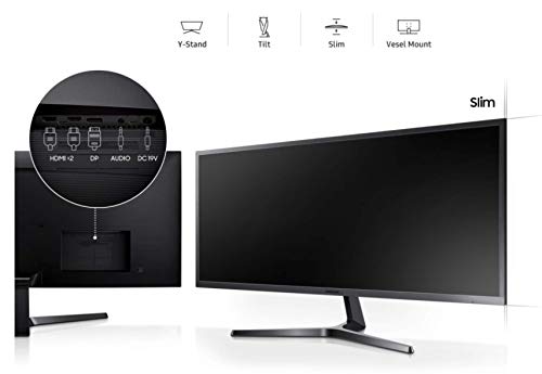 HUBXCEL Newest Samsung 34” Ultrawide Gaming Monitor WQHD (3440 x 1440 ...