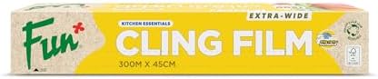 Fun Indispensable Big Cling Film Wrapper, 300M X 45cm, 1500 Sqft price ...