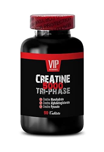 VIP VITAMINS Creatine Tri-Phase 5000 - Premuim Blend of Creatine ...