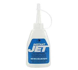 Amazon.com: JET GLUE 764 Instant Jet 2 oz JETR0764: Toys & Games