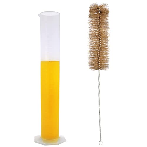 500ml Plastic Graduated Cylinder Beaker Science Graduated Cylinder ...