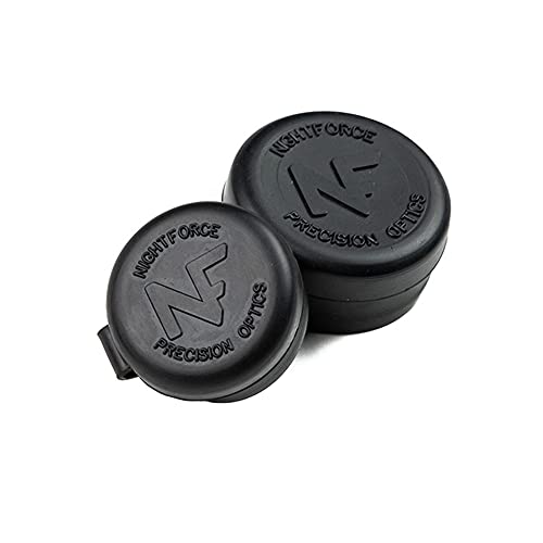 Nightforce Rubber Lens Cap Set - Durable Protective Lens Cover Set for ...
