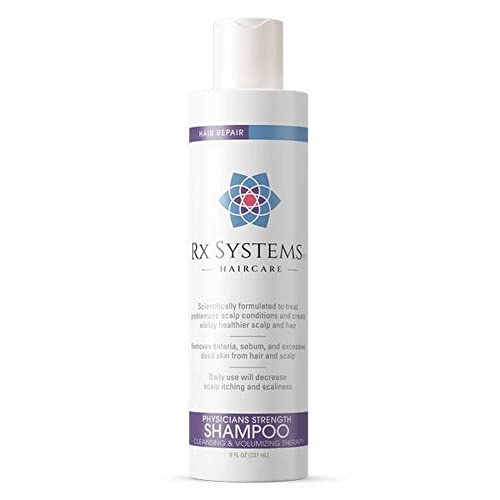Rx Systems PF Physicians Strength Shampoo for Dandruff, Psoriasis ...