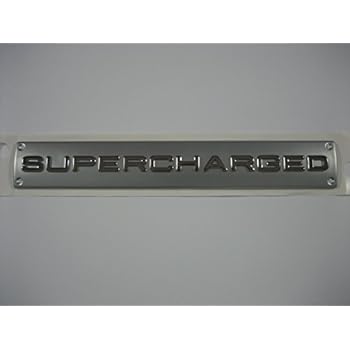 Amazon.com: Genuine 2006-2012 Range Rover / Sport Supercharged Badge ...