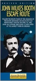 John Wilkes Booth Escape Route: History Map: Follow the Route Taken by ...
