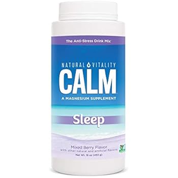 Amazon.com: Natural Vitality Natural Calm Calmful Sleep Magnesium Anti ...