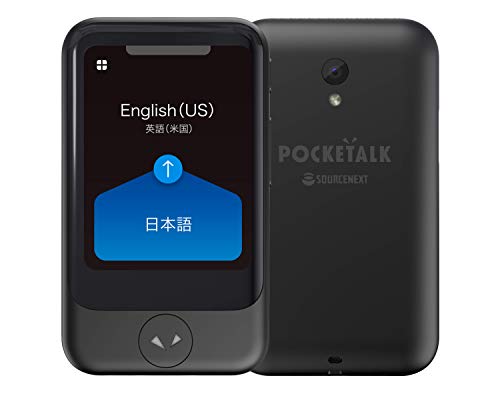 Pocketalk Model S Real Time Two-Way 82 Language Voice Translator with 2 ...