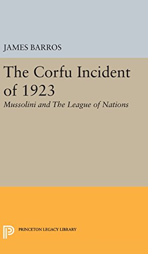 The Corfu Incident of 1923: Mussolini and The League of Nations ...