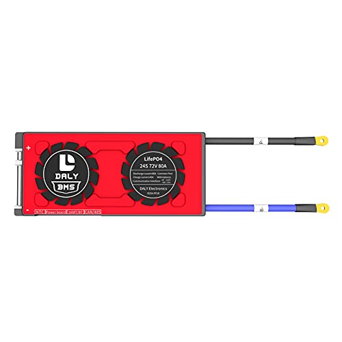 DALY Smart BMS LiFePo4 24S 72V 60A with Programmable Bluetooth Module ...