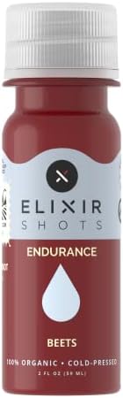 Elixir Shots Endurance Shot (12 Pack) Endurance Wellness Shot with Cold ...
