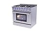 Thor Kitchen 36" – 5.2 cu.ft. Freestanding Ranges, Slide- in Gas Range ...