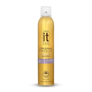 Amazon.com : It Original Freeze Hairspray 10oz Aerosol : Freeze It ...