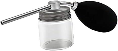 XISEHTalc Blower Puffer, Powder Spray Bottle, Barbers Hairdressers ...