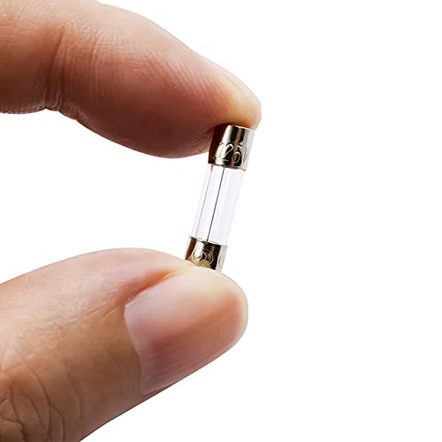 SIXQJZML 10 Pack F1AL Fast-Blow Fuse 1A 1amp 125V Glass Fuses 0.2 X 0. ...