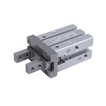 MHZL2 Long Stroke Guide Parallel Type Double Acting air Gripper Pneumatic Cylinder MHZL2 10D 16D ...