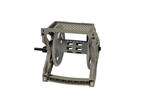 Suncast WMS200 Handler 200 ft. Taupe Retractable Wall Mounted Hose Reel ...