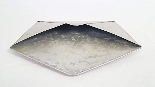 Galvanized Metal Envelope for Wall Hanging - Mail Holder Decor Piece ...