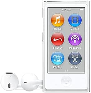 Amazon.com: Apple iPod nano 7th Generation Silver (16GB) MKN22LL/A ...