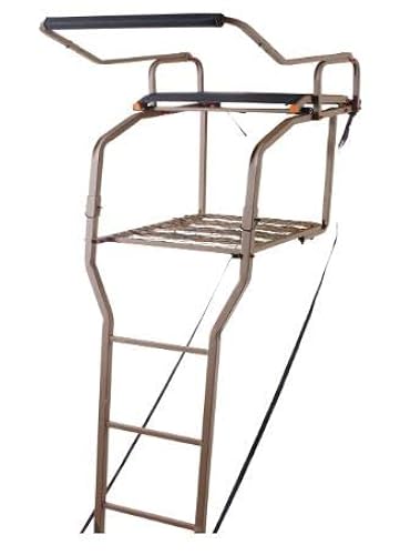 Field & Stream Lookout Deluxe 15' Ladder Stand – Ergo Mesh Seat in ...