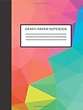 Graph Paper Notebook 1/4 inch gray squares Size 8.5x11 Inches 120 Pages ...