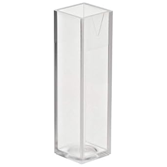 BrandTech 759071DBT Polystyrene Cuvette, Macro, 8.5" Length, 2.5 mL - 4 ...