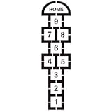 Amazon.com: Shuffleboard Court Stencil | Playground Stencil Collection ...