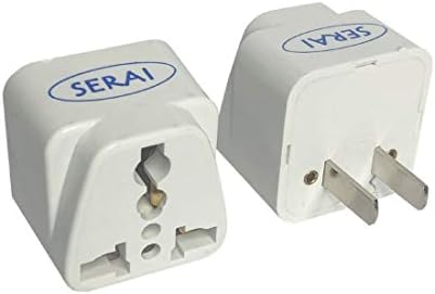 Hi-PLASST (2pcs) 2-Prong Universal Socket, Heavy Quality Flat Blade ...