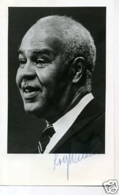 Roy Wilkins Civil Rights NAACP Leader Signed Autograph Photo - Signed ...