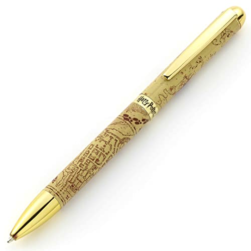 The Carat Shop Harry Potter Official Marauders Map Printed Barrel Pen ...