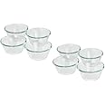 Amazon.com: Pyrex Bakeware Clear Custard Cups, Set of 8, 6-Ounce : Home ...