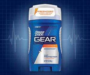 Amazon.com: Speed Stick Gear Deodorant, Clean Peak, 3 Ounce : Beauty ...