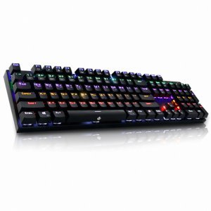 Amazon.com: ABKO HACKER K840 Mechanical Keyboard Blue Standard Keyboard ...