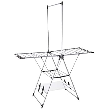Amazon.com: Greenway Indoor Outdoor Drying Rack with Mesh Shelf ...